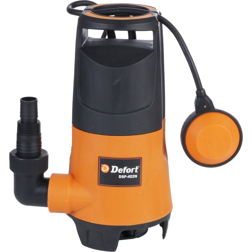 Погружной насос для грязной воды DEFORT DSP-402N 98298390 - выгодная ...