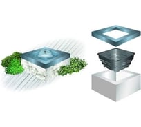 Пластиковые декоративные пруды для дачи — купить садовый пруд: каталог ...