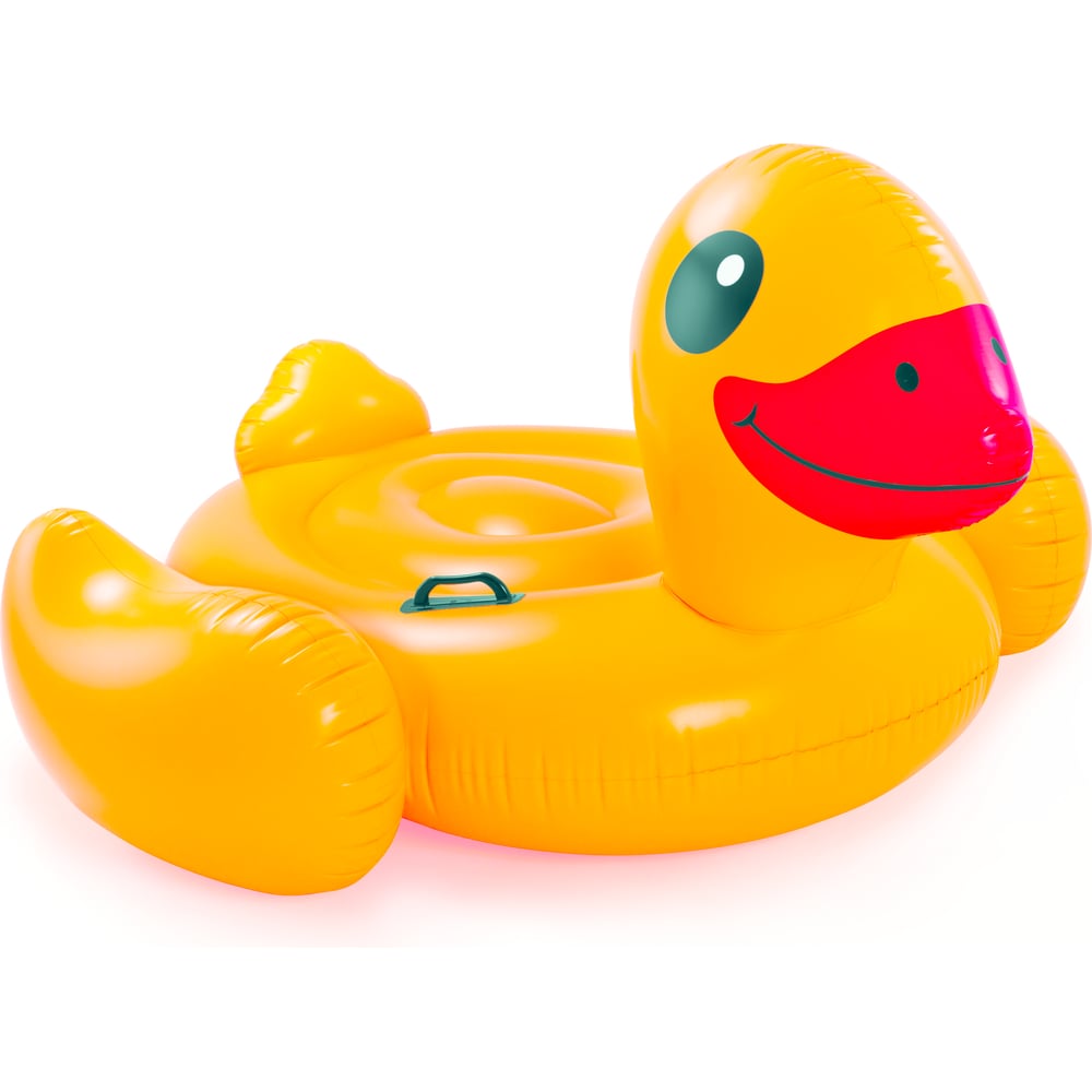 Надувной плотик Intex Желтый утенок, 147х147x81см 57556 - выгодная цена ...