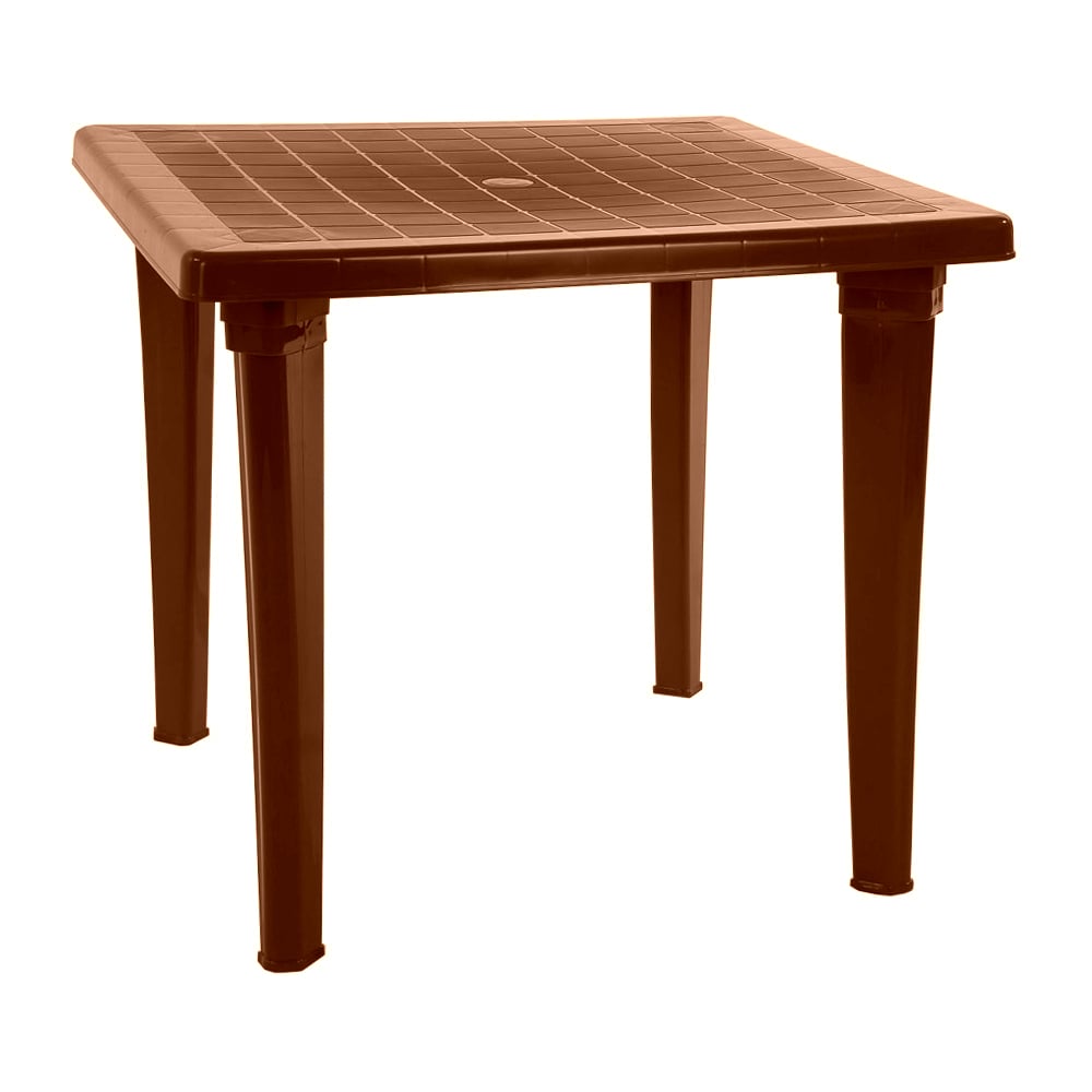 Пластиковый стол Garden Story квадратный, шоколад СП-МТ003 - выгодная ...