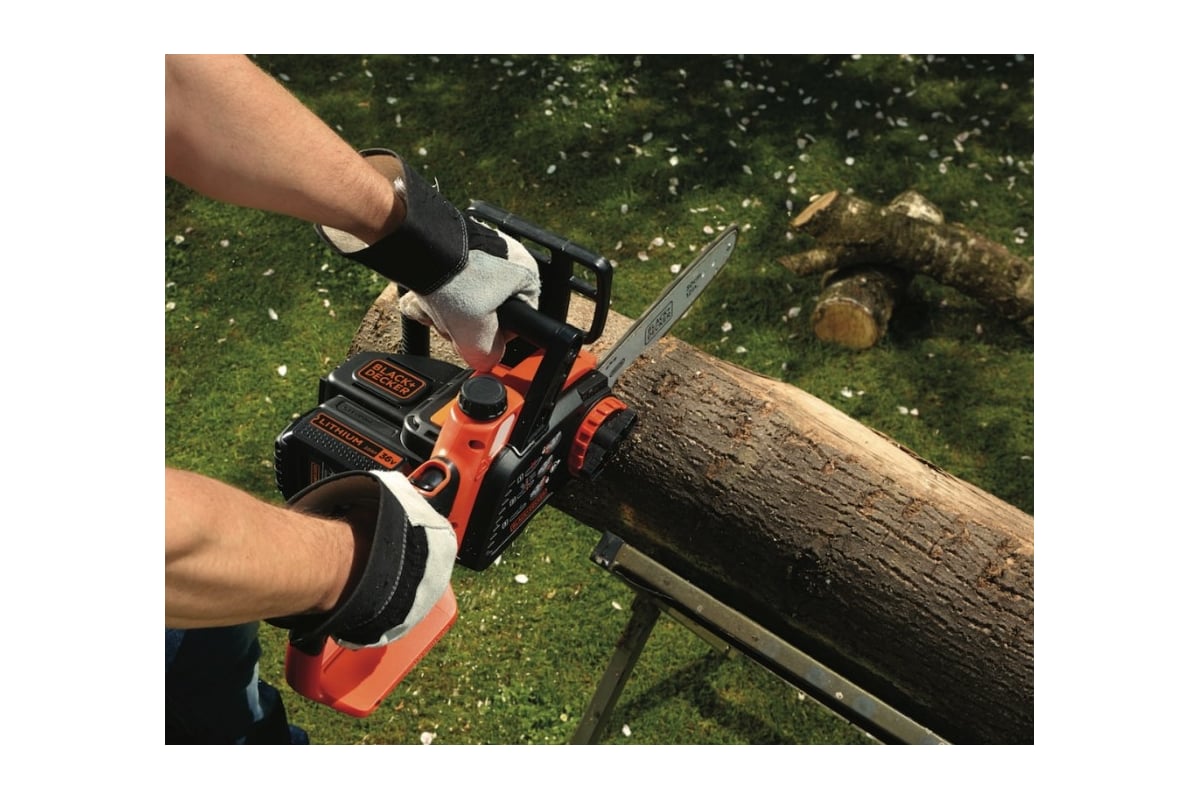 Аккумуляторная цепная пила Black+Decker GKC3630LB-XJ - выгодная цена ...