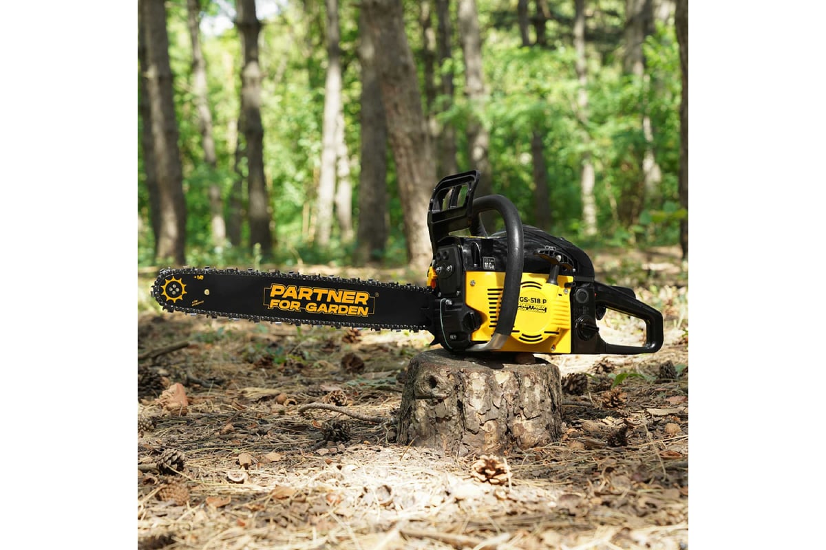 Бензопила PARTNER FOR GARDEN gs-518/518 P ( ШК ) 5579 - выгодная цена ...