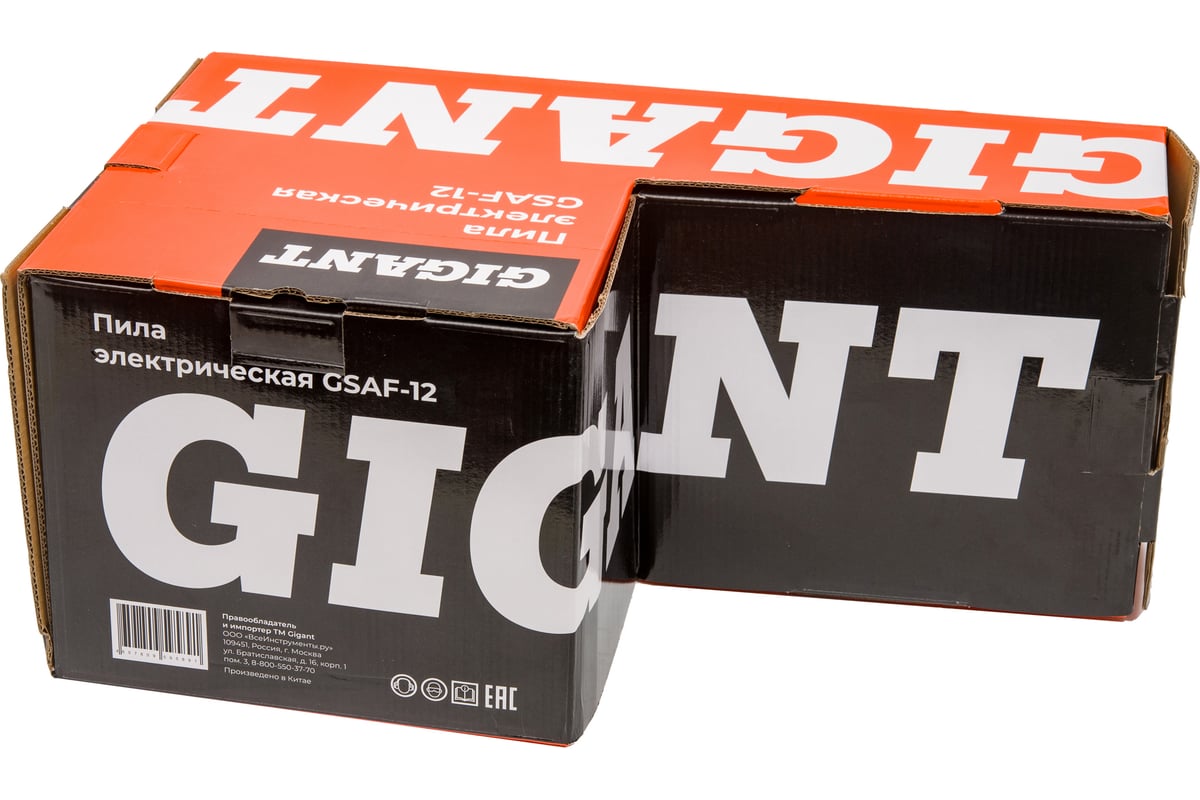 Электрическая пила Gigant 16", 2.2 кВт GSAF-12 - выгодная цена, отзывы, характеристики, фото ...