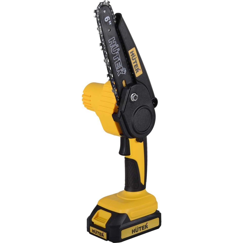 Электропила аккумуляторная Huter ELS-2-Li-6K с 2-мя АКБ 2А*ч и ЗУ в комплекте 70/10/35 ...
