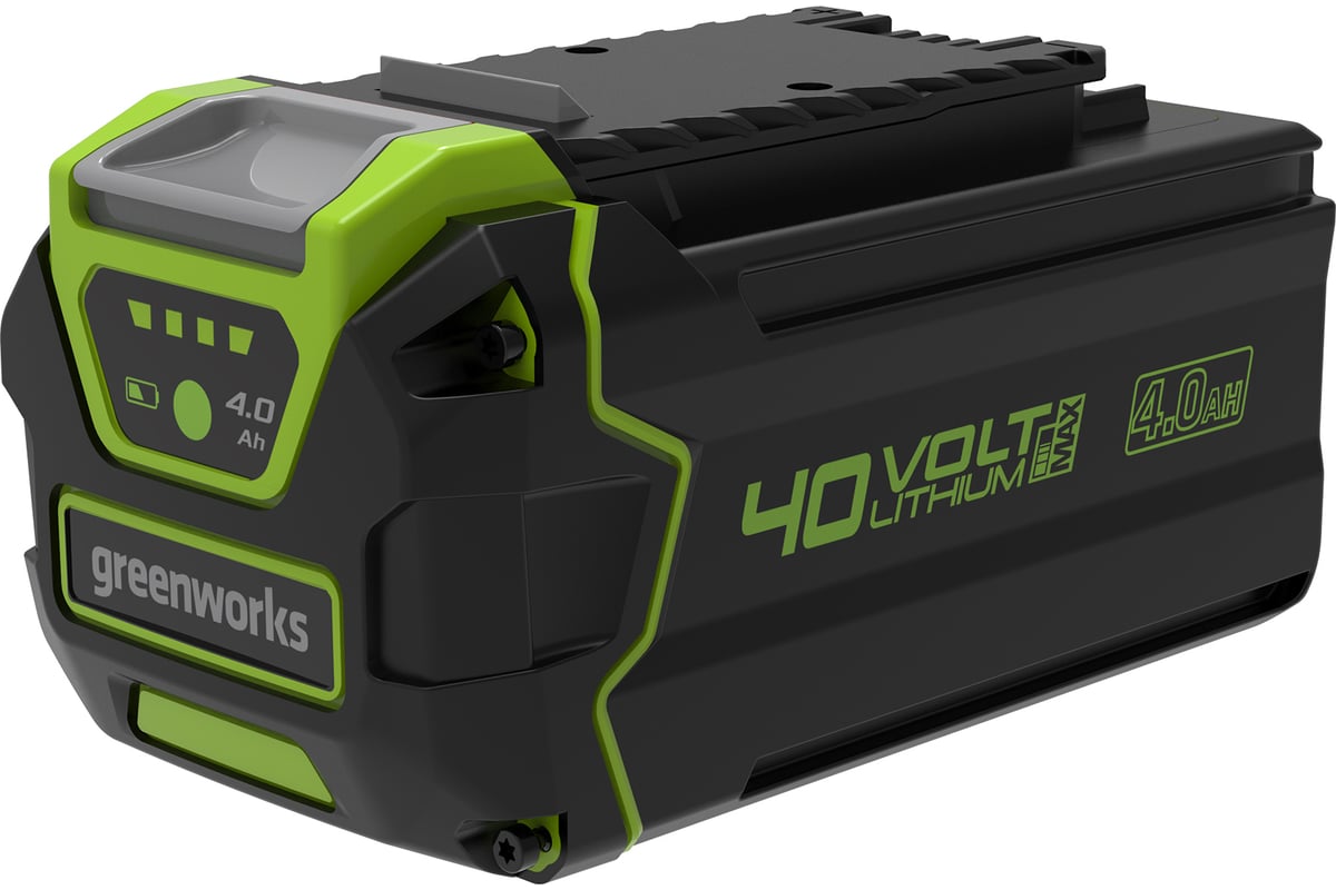 Газонокосилка аккумуляторная GreenWorks G40LM35 40V, 35 см, c 1хАКБ 4 ...