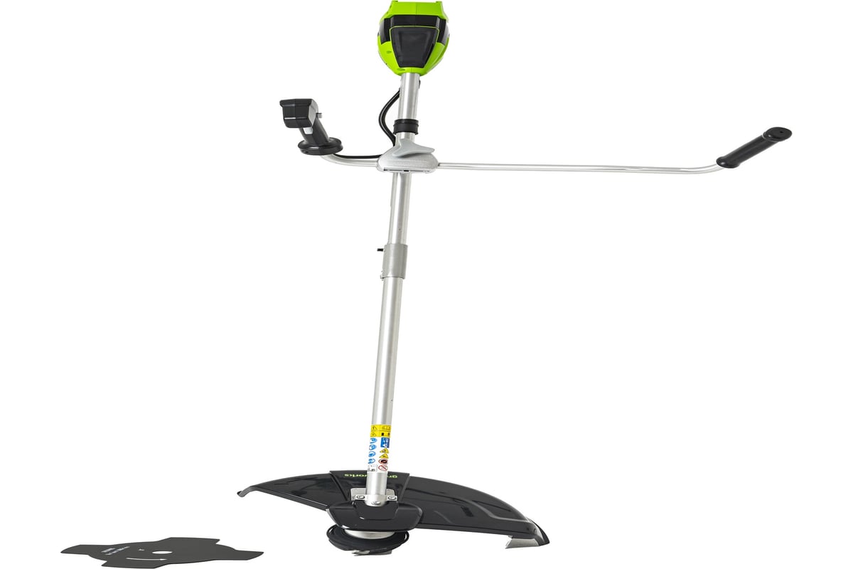 Триммер аккумуляторный GreenWorks GD40BCB 40V, 40 см, бесщеточный, с ...