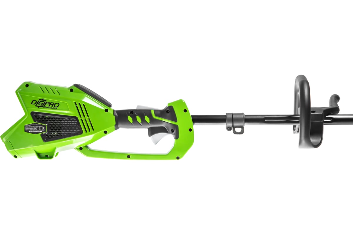 Триммер аккумуляторный GreenWorks GD40BC 40V, 40 см, с 1хАКБ 4 Ач c USB ...