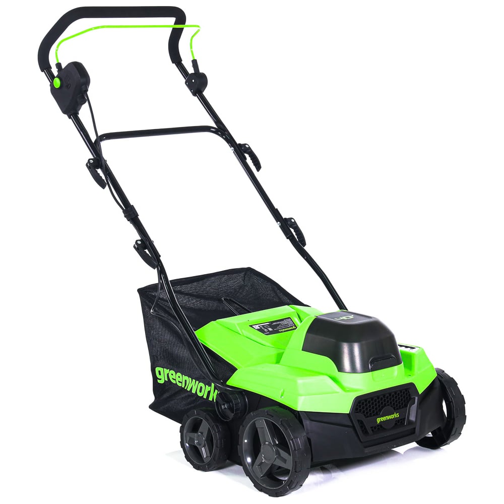 Аэратор-скарификатор аккумуляторный GreenWorks 40V, бесщеточный, c ...