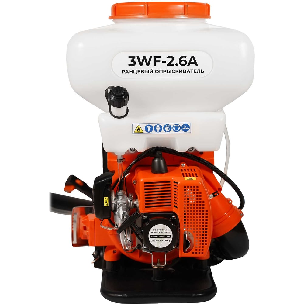 Опрыскиватель бензиновый Electrolite 3WF-2.6A EL 20L 2424 - выгодная ...