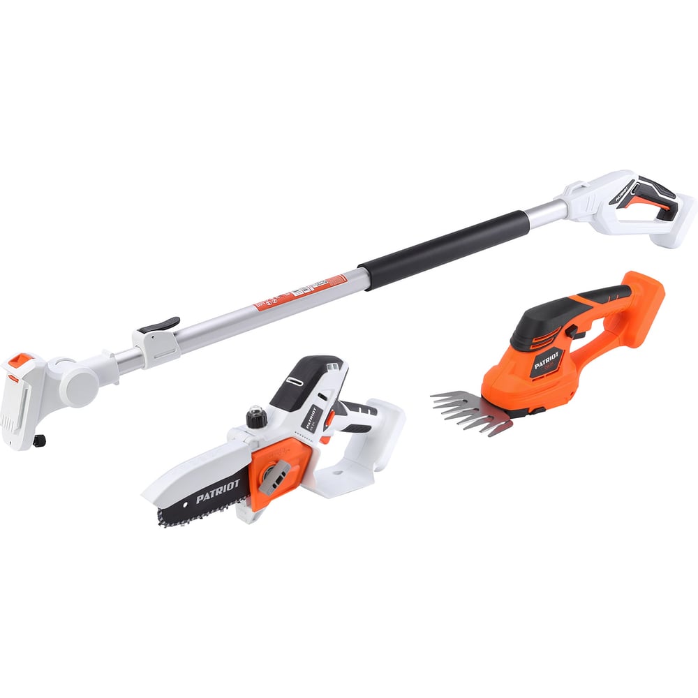 Набор Patriot пила CS 211 + ножницы CSH 211 + универсальная рукоятка ...