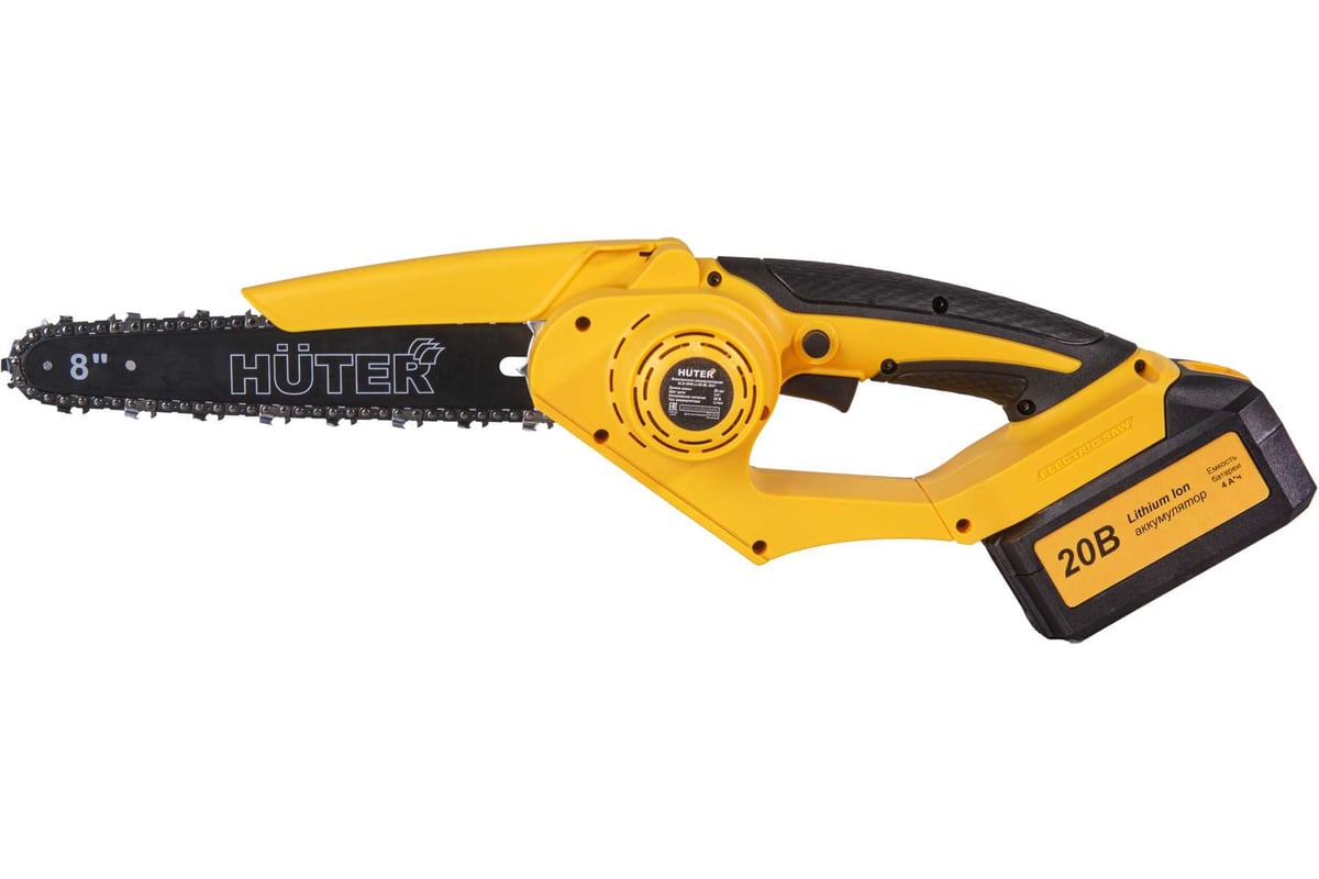 Электропила аккумуляторная Huter ELS-20/8-Li-2К-BL 70/10/40 - выгодная цена, отзывы ...