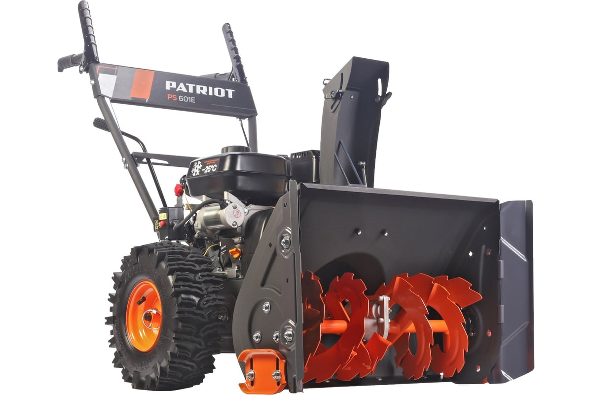 Снегоуборщик PATRIOT PS 601E ; 7 л. с.; электростартер; колёса WE2 ...