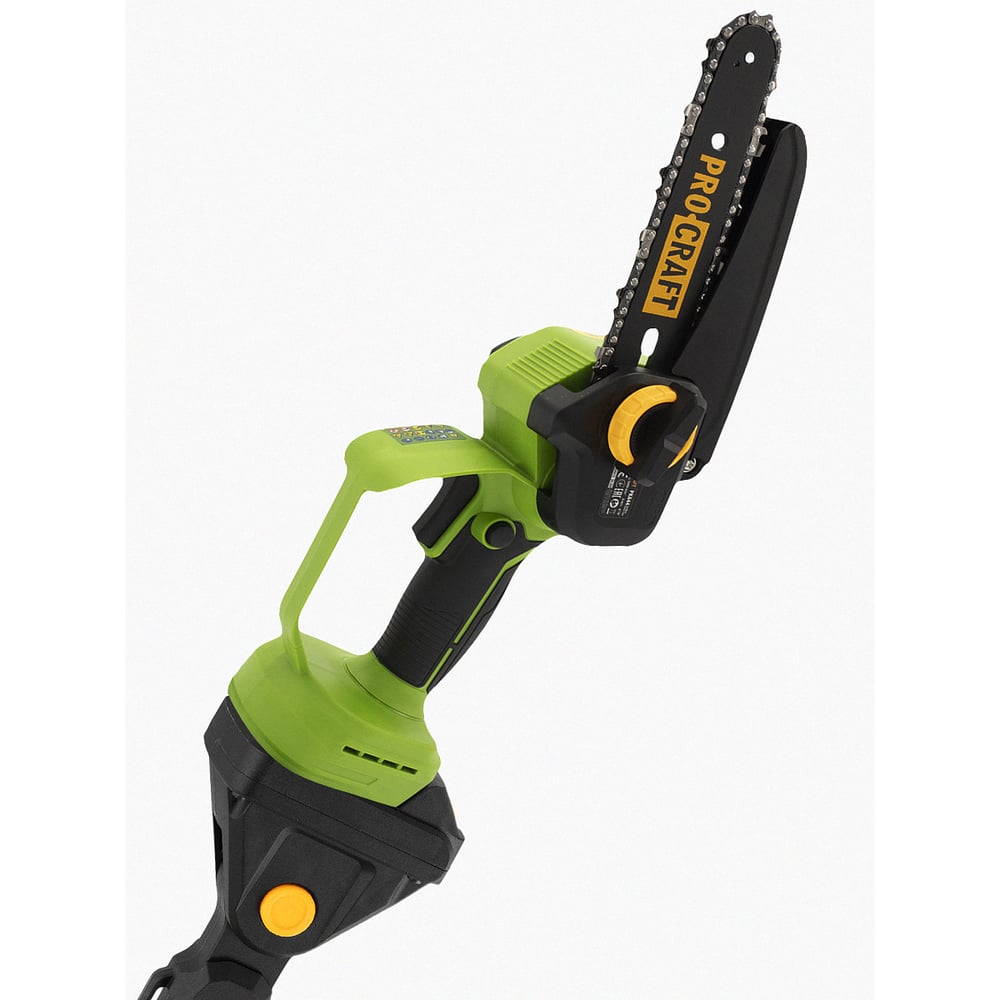 Комплект PROCRAFT Пила цепная аккумуляторная PKA44 6, 8'' (АКБ1,5 Ач+ЗУ+2 шины+2 цепи ...