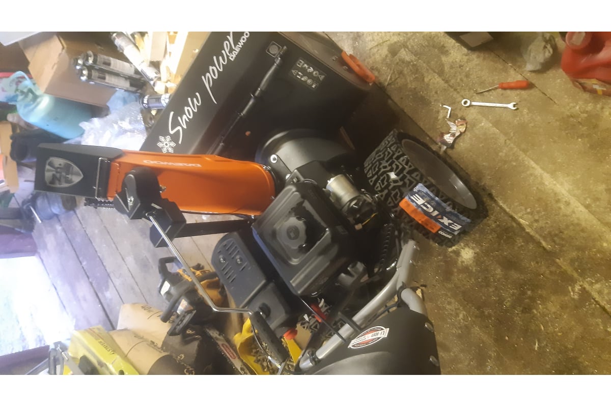 Бензиновый снегоуборщик с электрозапуском DAEWOO S 7565 - выгодная цена, отзывы, характеристики ...