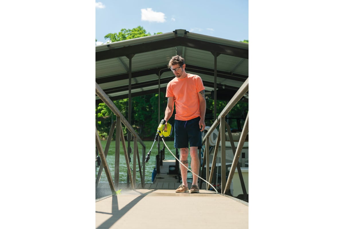 Бесщеточный моечный пистолет Ryobi ONE+ 18В RY18PWX41A-125 5133005545 ...