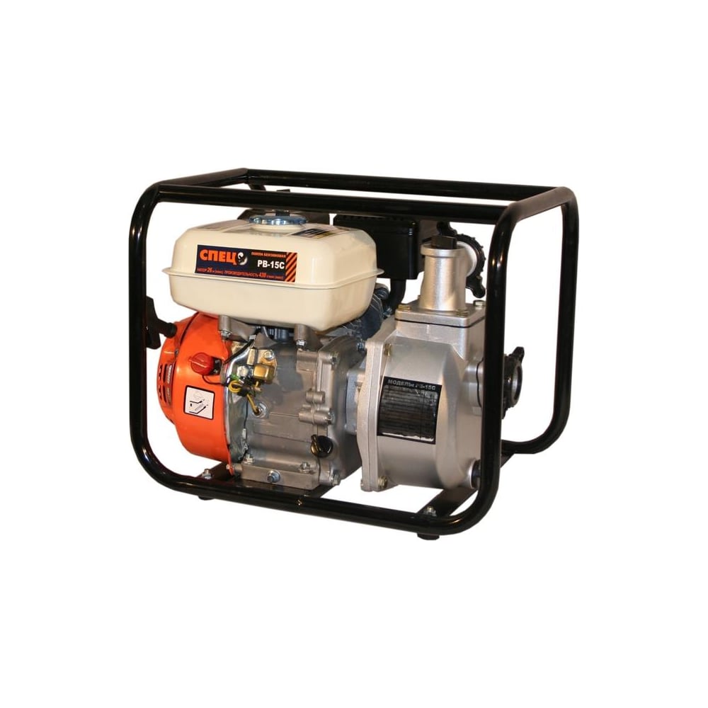 Бензиновая мотопомпа СПЕЦ PB15C - выгодная цена, отзывы, характеристики ...
