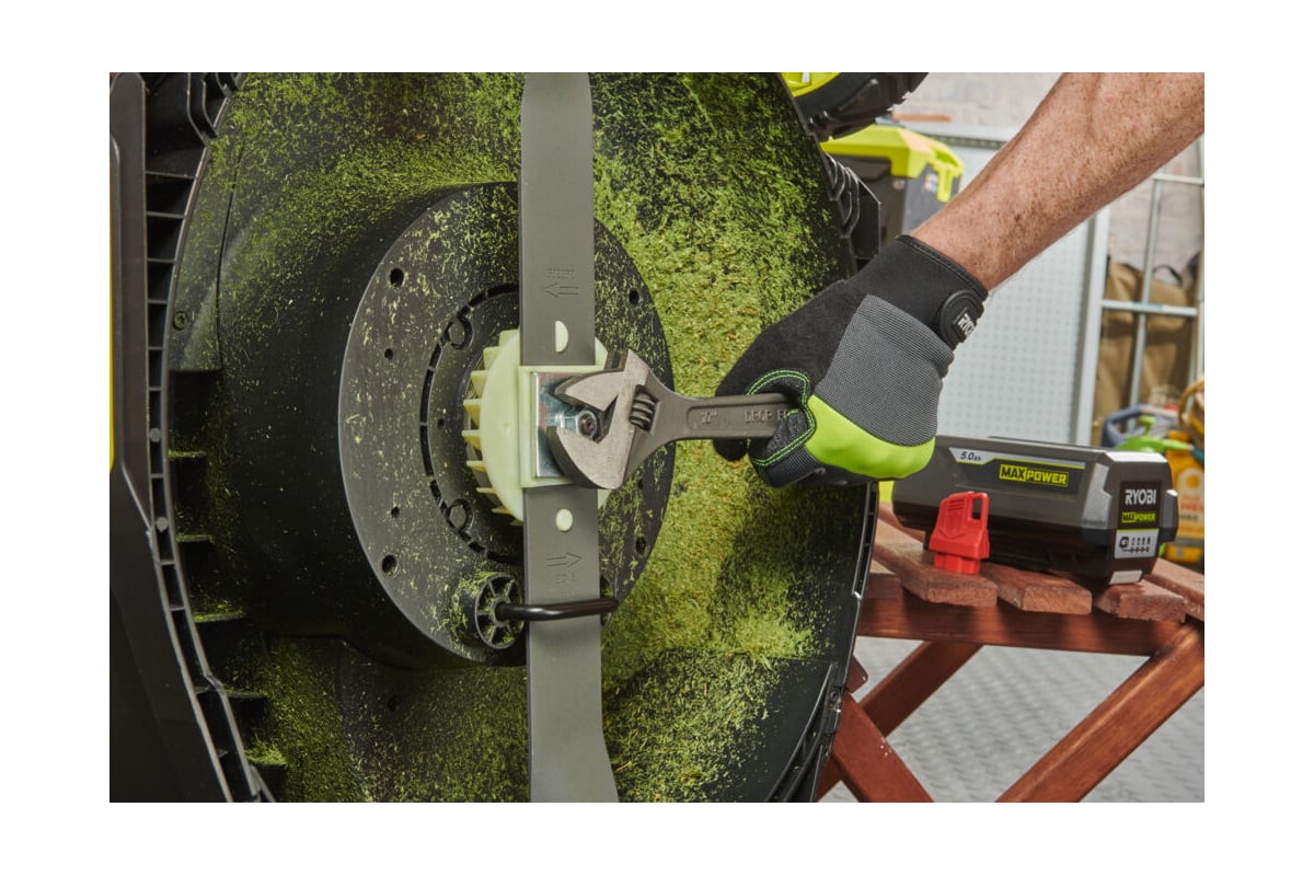 Бесщеточная газонокосилка Ryobi RY36LMX46A-150 36В 5133004914 ...