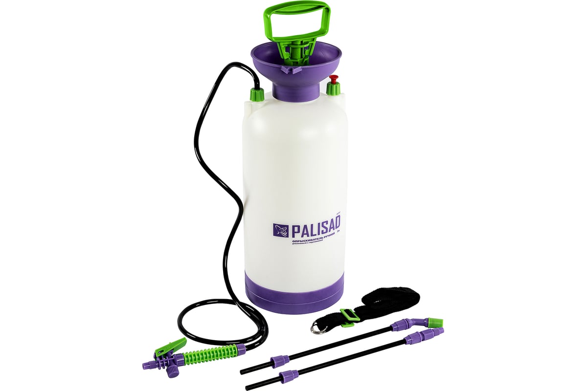 Усиленный ручной опрыскиватель PALISAD 7л 64747 - выгодная цена, отзывы ...