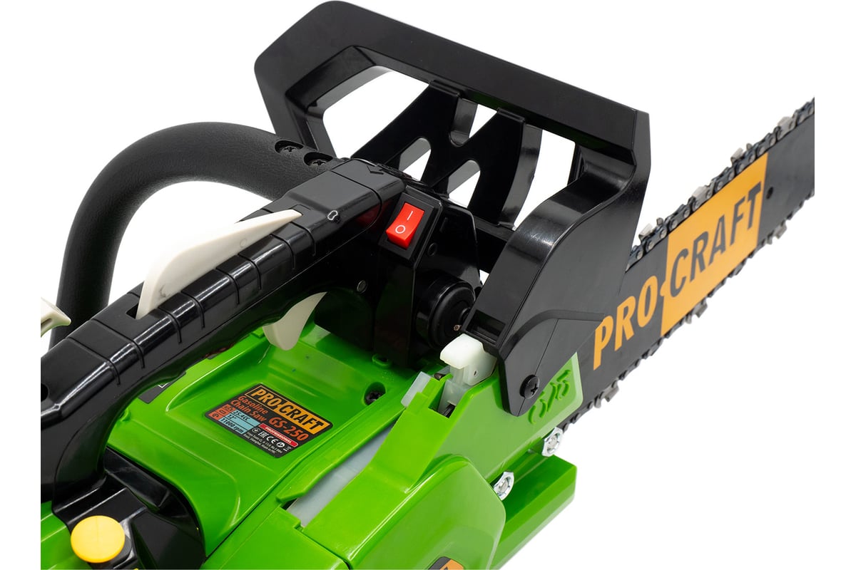 Бензопила ручная PROCRAFT GS250 - выгодная цена, отзывы, характеристики, фото - купить в Москве и РФ