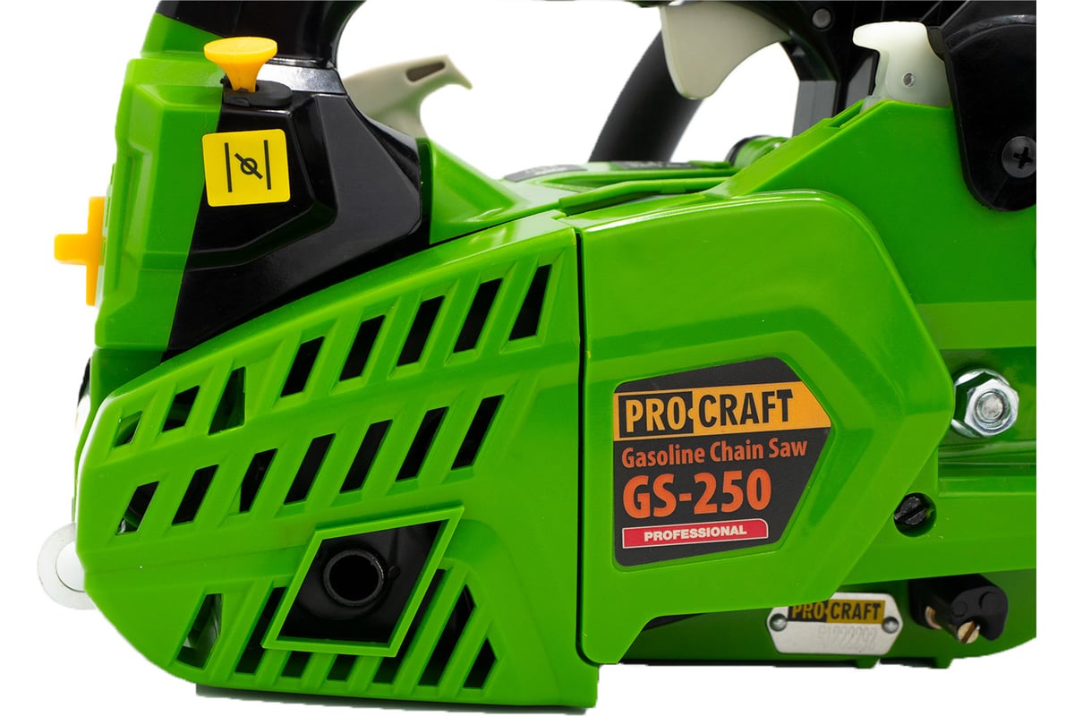 Бензопила ручная PROCRAFT GS250 - выгодная цена, отзывы, характеристики, фото - купить в Москве и РФ