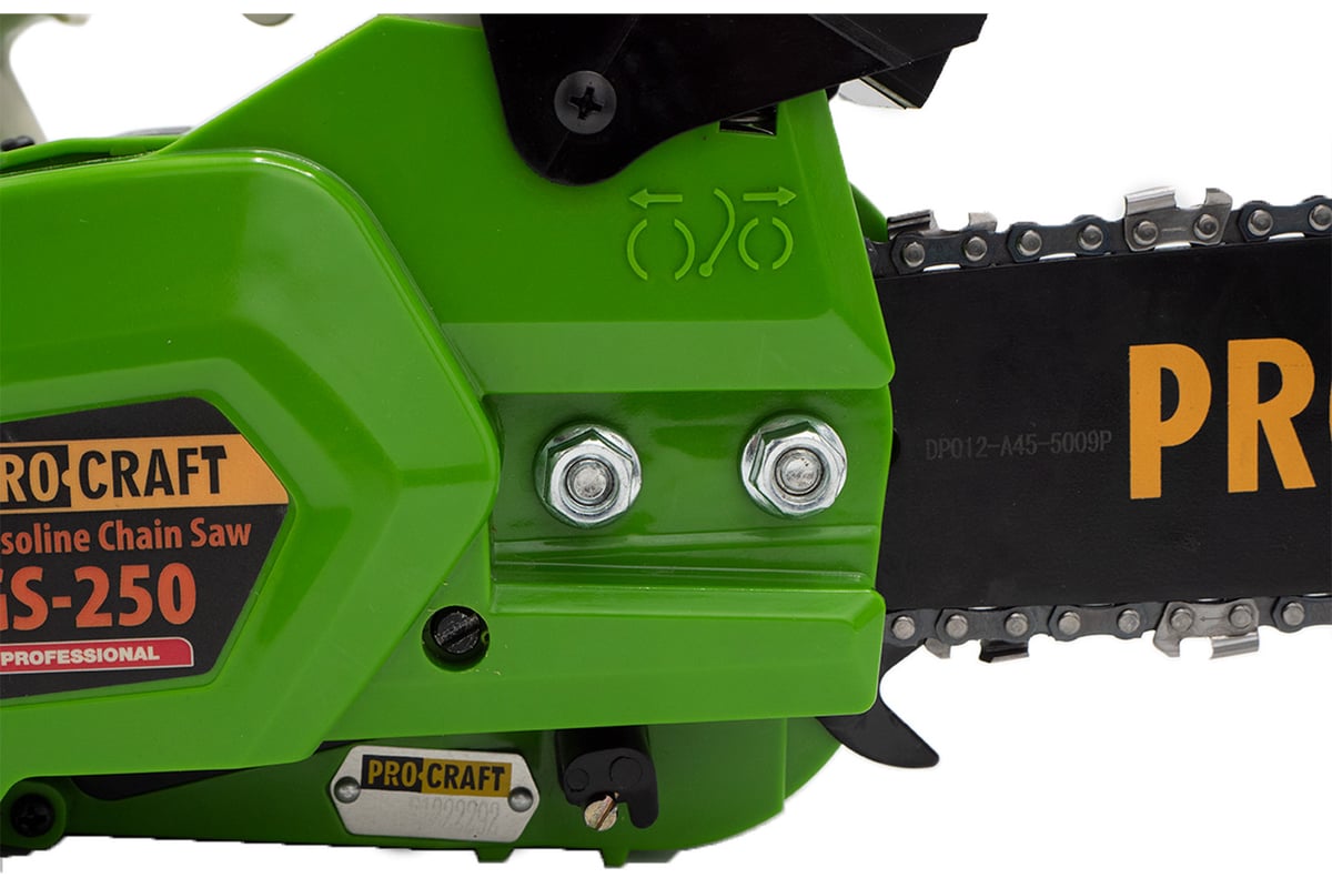 Бензопила ручная PROCRAFT GS250 - выгодная цена, отзывы, характеристики, фото - купить в Москве и РФ