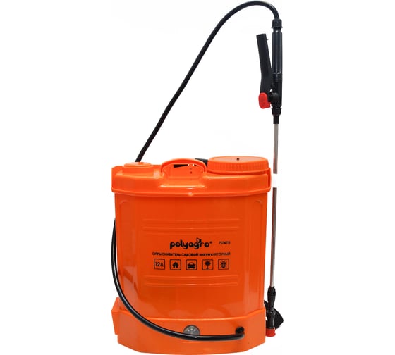 Садовый аккумуляторный опрыскиватель POLYAGRO 12 л 7574115 - выгодная цена, отзывы ...