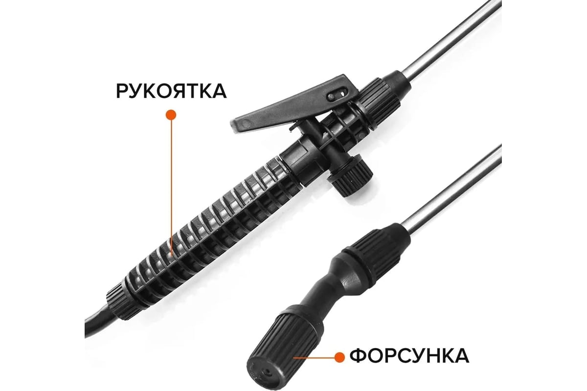 Садовый аккумуляторный опрыскиватель POLYAGRO 8 л 7574114 - выгодная цена, отзывы ...