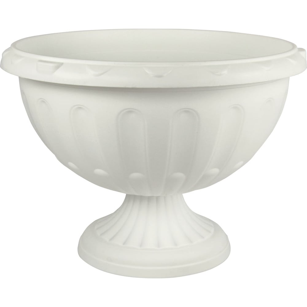 Вазон ЗПИ Альтернатива Джулия 8л белый М1389 - выгодная цена, отзывы ...