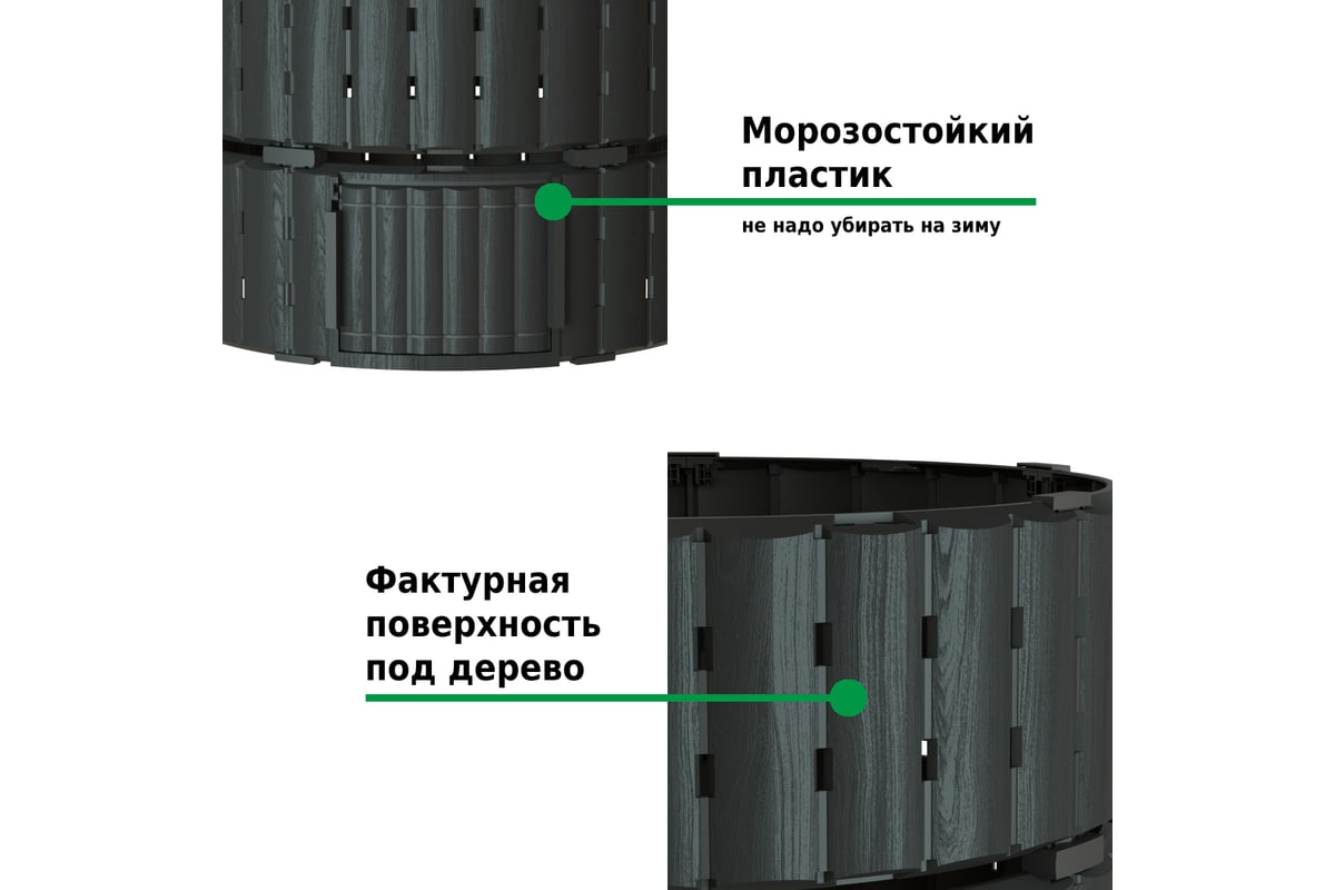 Компостер Piteco 1000л чёрный K11120 - выгодная цена, отзывы ...