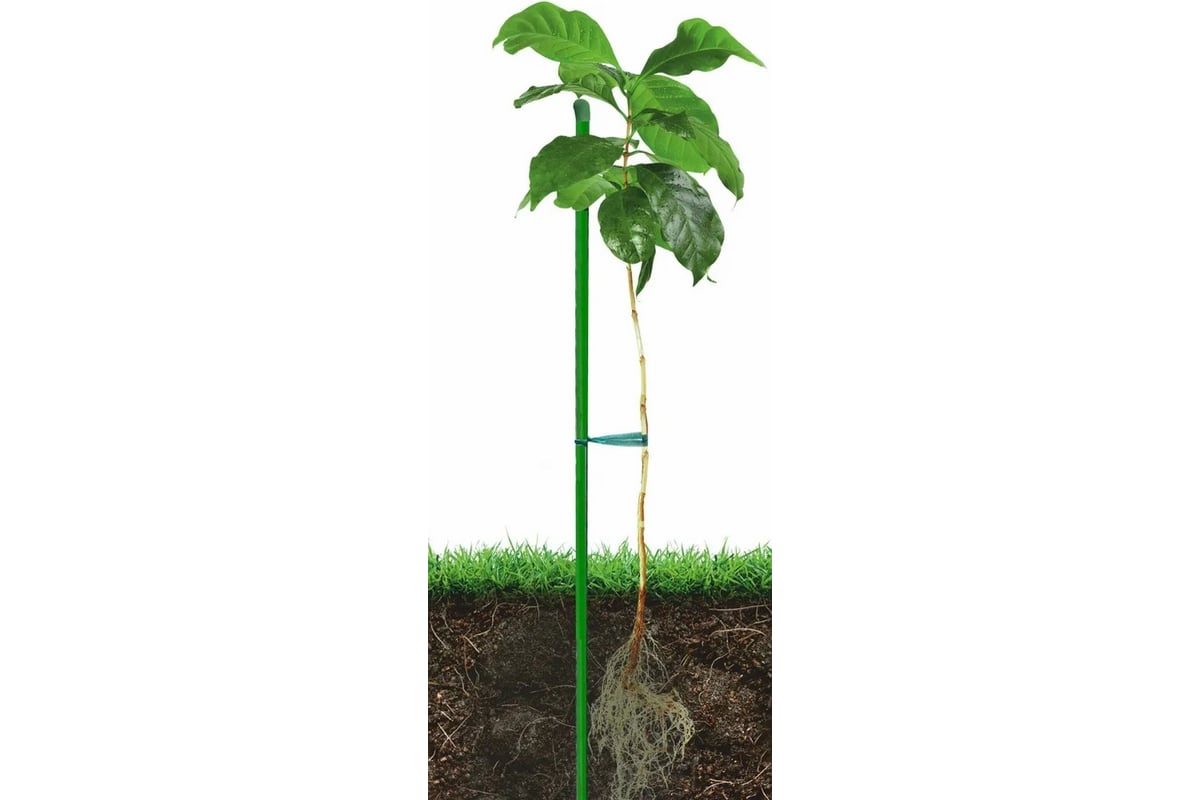 Колышек для подвязки растений облегченный КЭС 1.1 м, 10 шт 21040015 ...