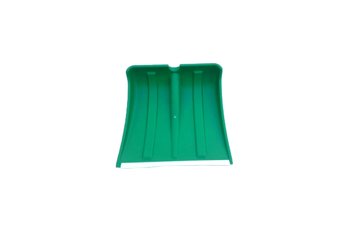 Снеговая лопата с оцинкованной планкой в сборе с алюминиевым черенком и ...