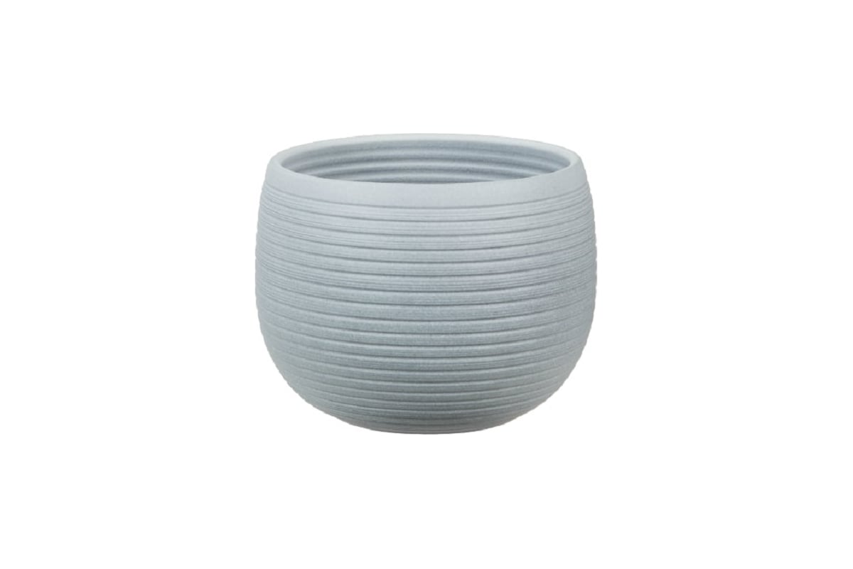 Кашпо Scheurich 744 Grey Stone керамика, диам. 16 см, серое 058197 ...