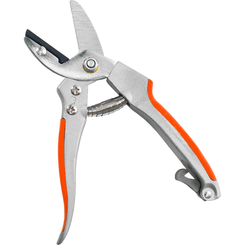 Секатор с наковальней POLYAGRO Profi металлические обрезиненные рукоятки 7591550 - выгодная цена ...