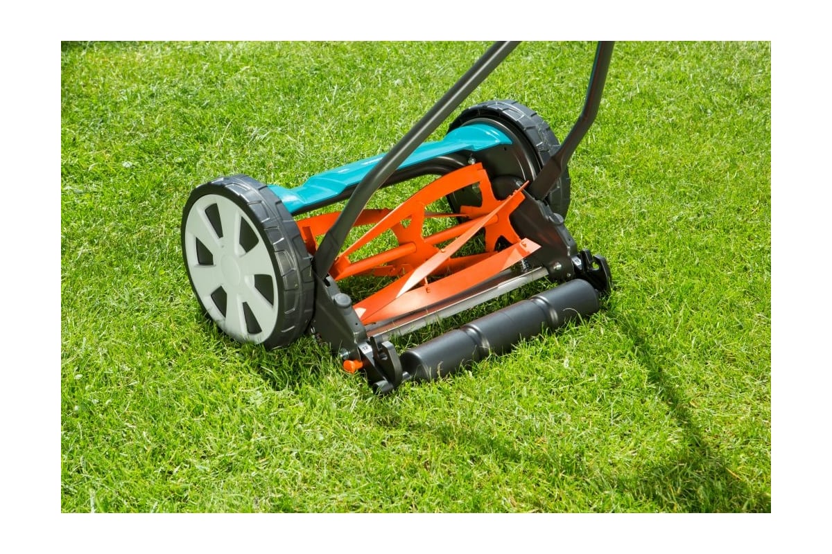 Барабанная механическая газонокосилка Gardena 330 Classic 04027-20.000. ...