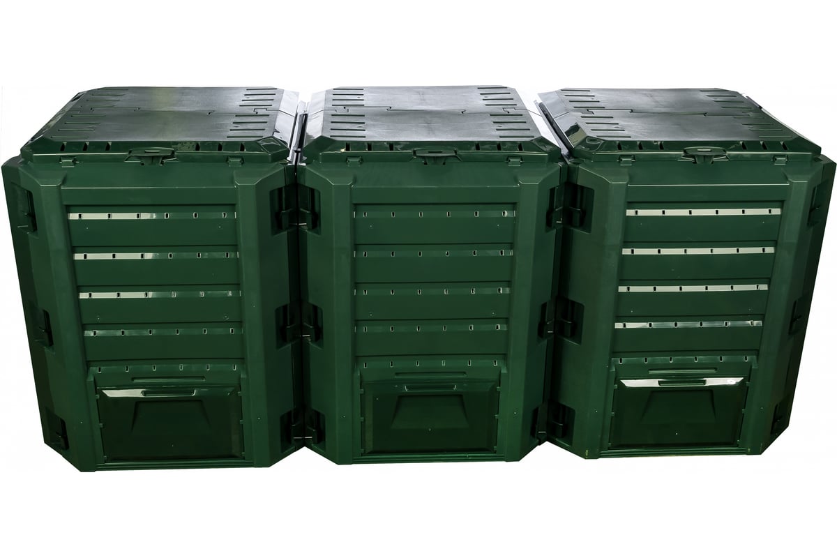 Компостер Prosperplast Module 1200 л зеленый IKSM1200Z-G851 - выгодная ...
