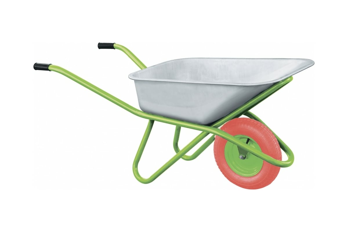 Садово-строительная тачка СИБРТЕХ грузоподъемность 180 кг, объем 90 л ...