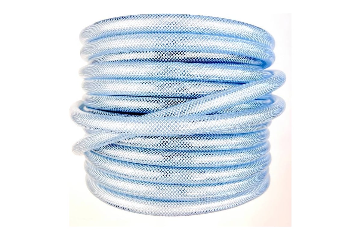 Прозрачный пищевой армированный трехслойный шланг Профитт 14x20 мм 50 м 9272913 1 выгодная