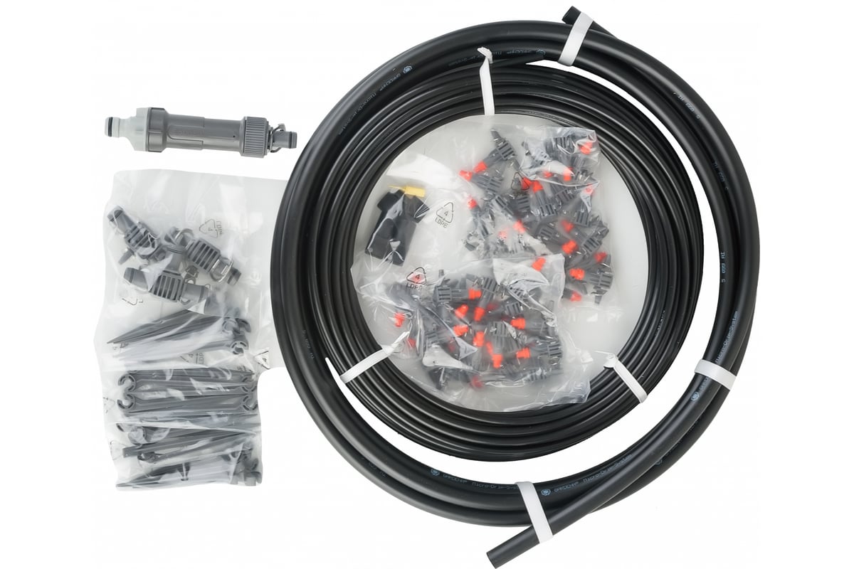 Капельный полив (комплект) в теплице Gardena 01373-20.000.00 - выгодная ...