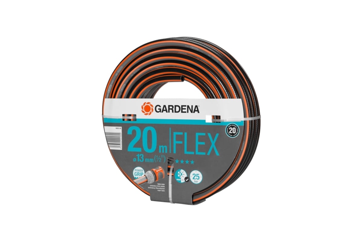 Шланг FLEX 1/2", 20м Gardena 18033-20.000.00 - выгодная цена, отзывы ...
