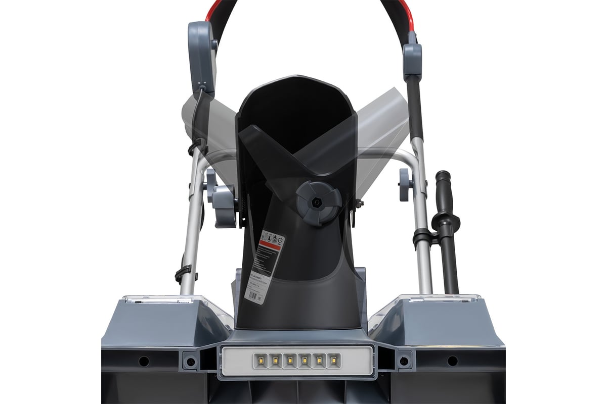 Аккумуляторный снегоуборщик Мобил К ca46 комфорт 2x20 вольт с аккумуляторами 4 ач и двойным ...