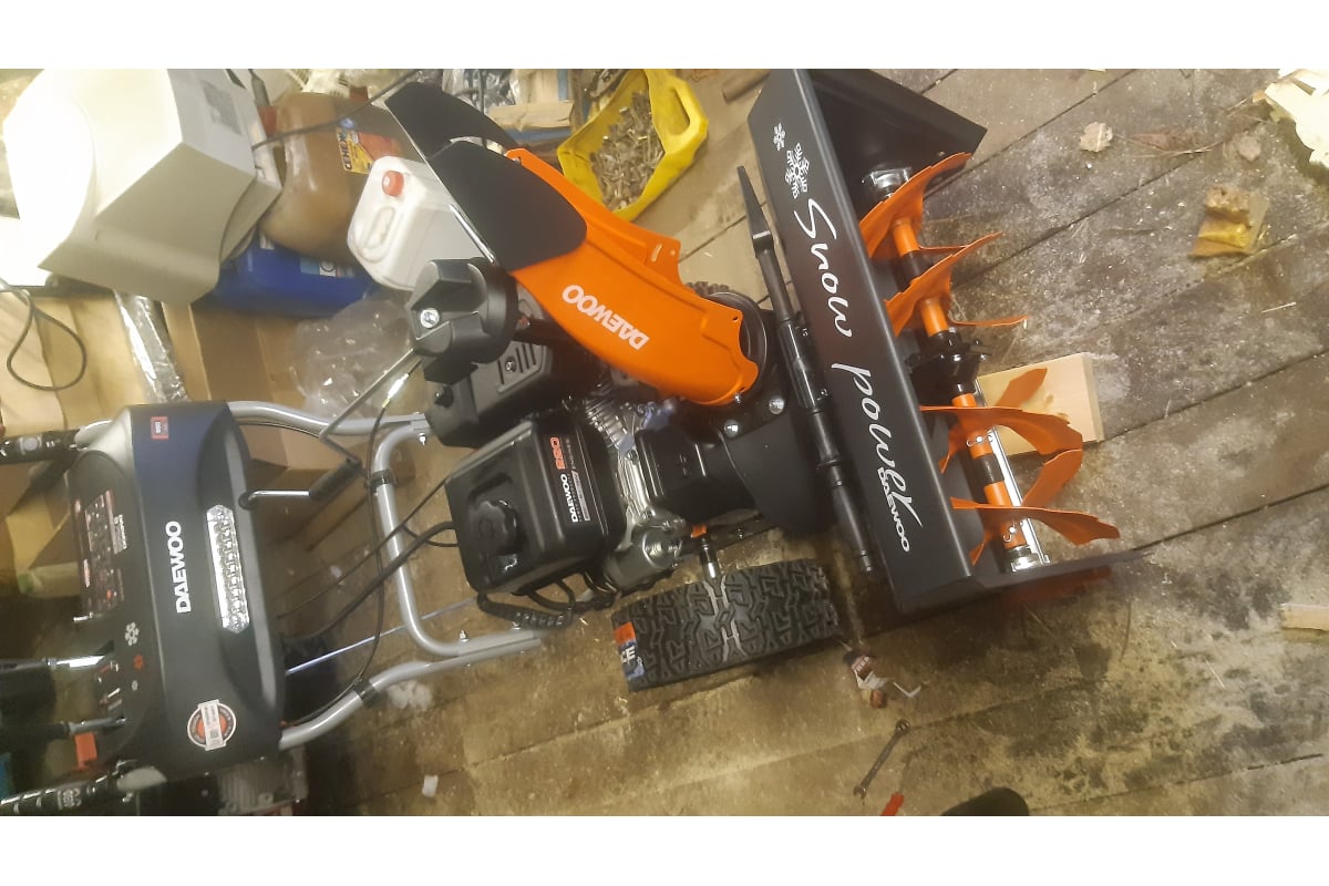 Бензиновый снегоуборщик с электрозапуском DAEWOO S 7565 - выгодная цена, отзывы, характеристики ...