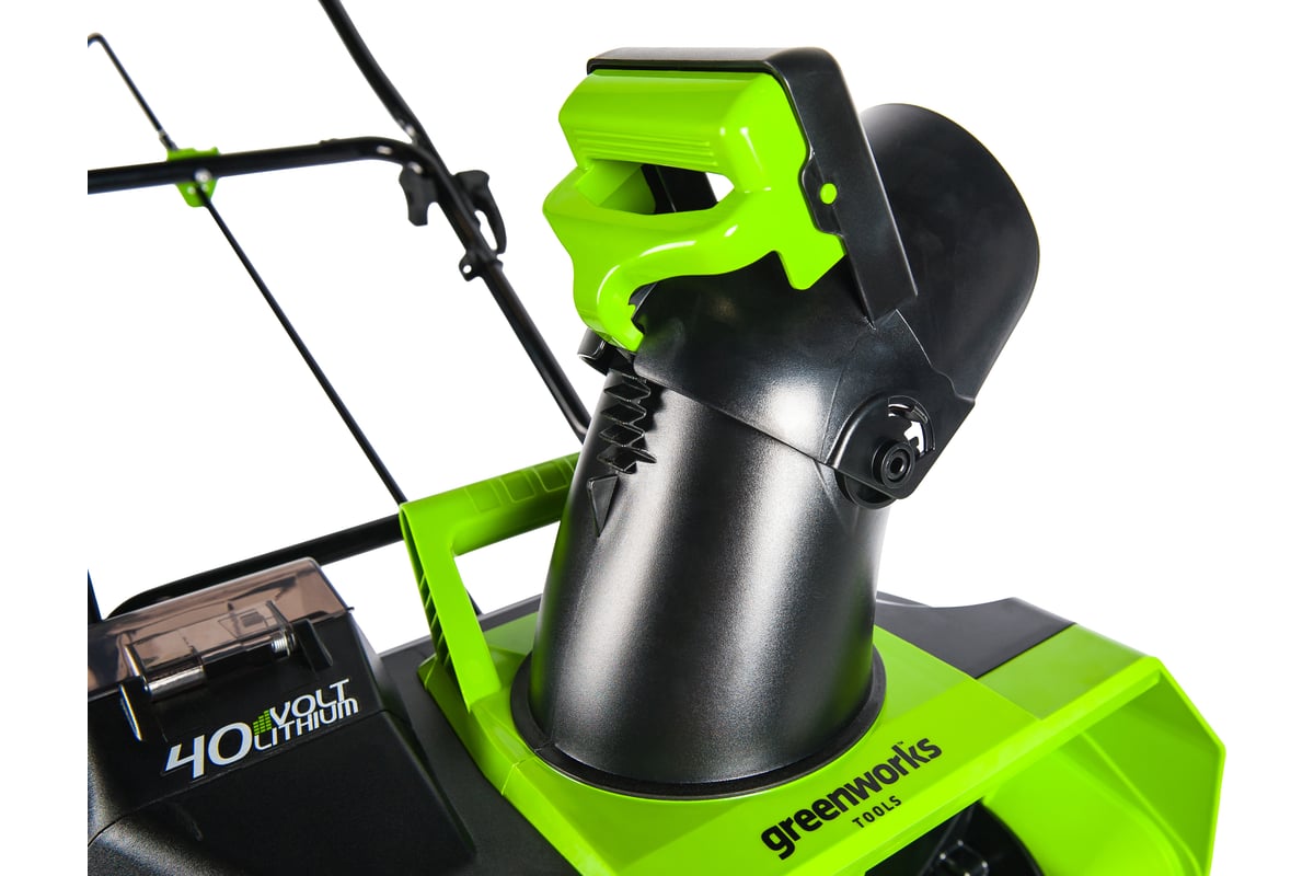 Аккумуляторный бесщеточный снегоуборщик Greenworks GD40STK4 2600607 ...