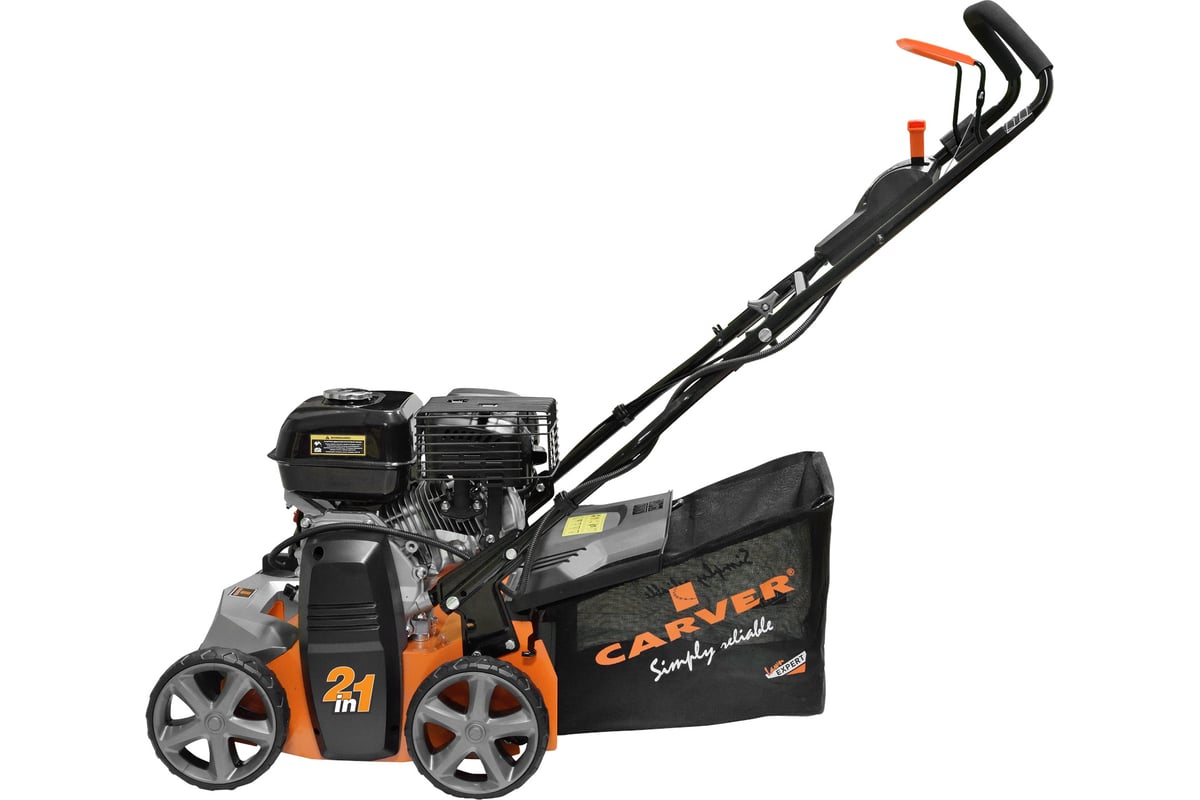 Бензиновый скарификатор-аэратор CARVER SR 5240 01.024.00019 - выгодная ...