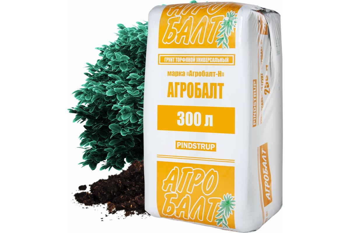 Торфяной грунт для рассады Агробалт нейтрализованный 300 л Н300 ...