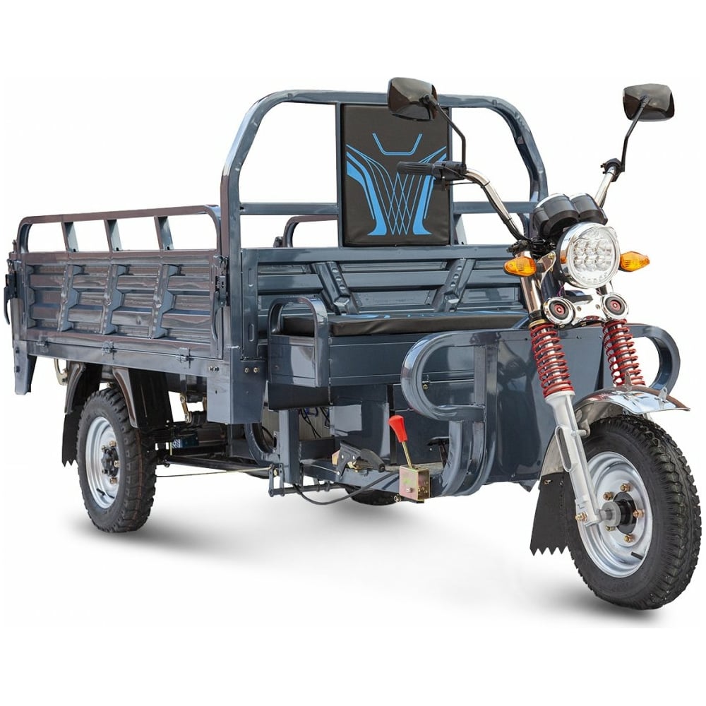 Грузовой электротрицикл Rutrike Титан 2000 60V1500W серый 023651-2595 ...