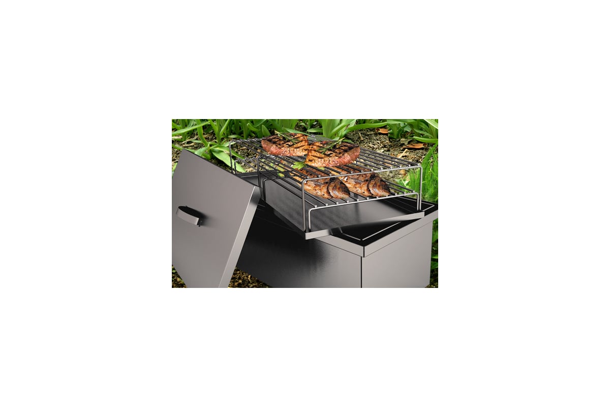 Двухъярусная коптильня GRILLUX Smoky Proof Large ВЗР1721 - выгодная ...