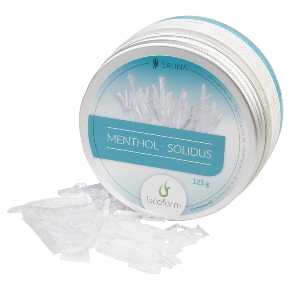 Ментол в кристаллах для саун Lacoform MENTHOL-SOLIDUS 125г 1670004 ...