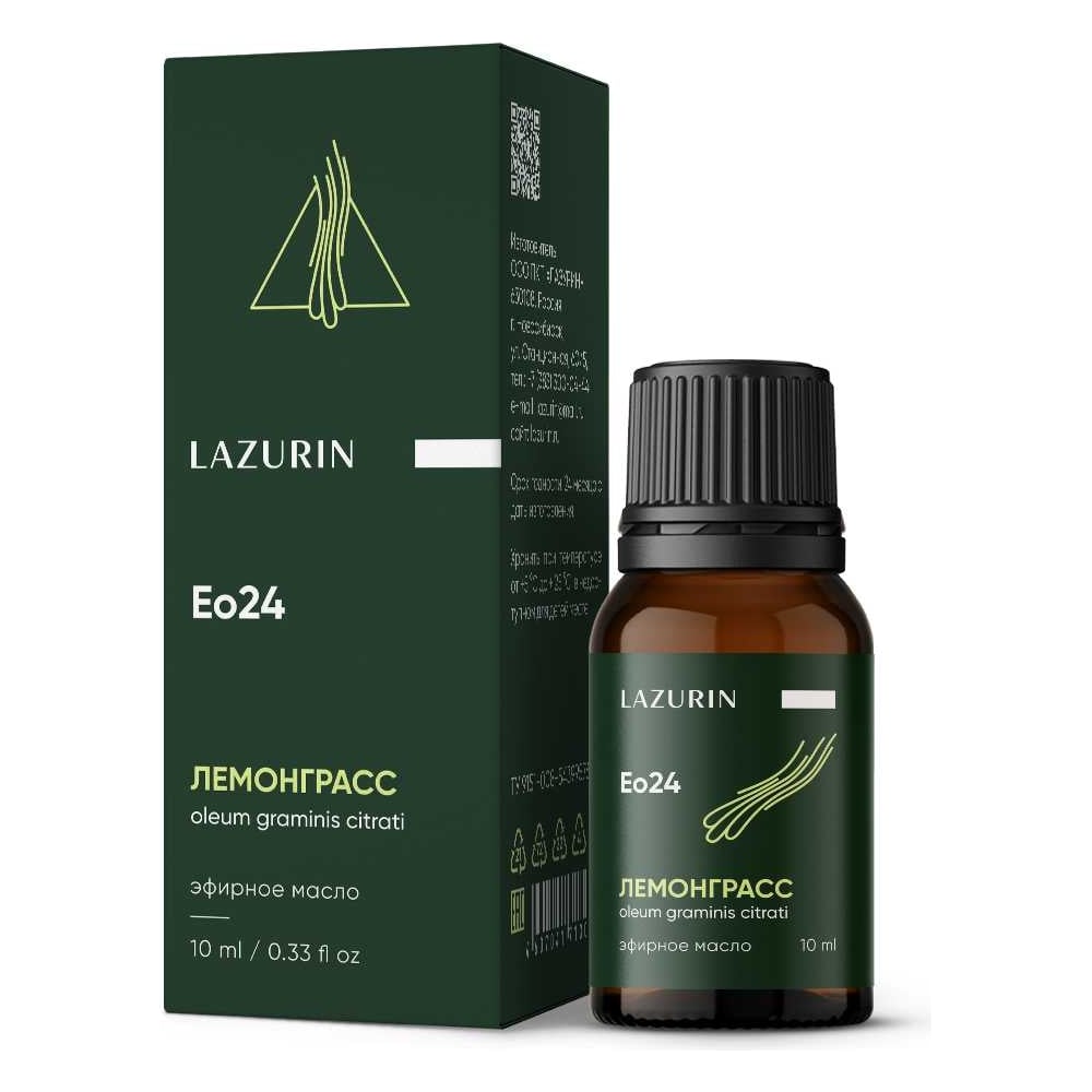 Эфирное масло LAZURIN Лемонграсс Eo24 - выгодная цена, отзывы ...