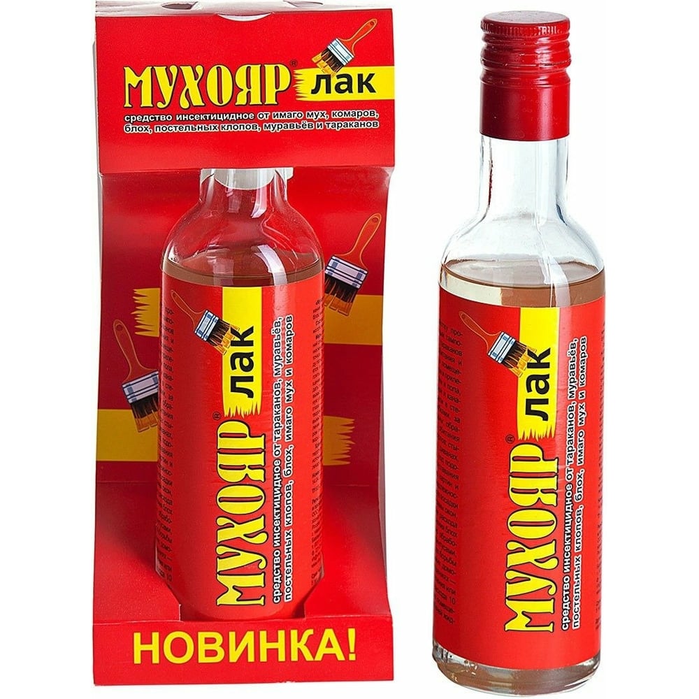 Лак от мух Мухояр 220 мл 4620015693682 - выгодная цена, отзывы ...