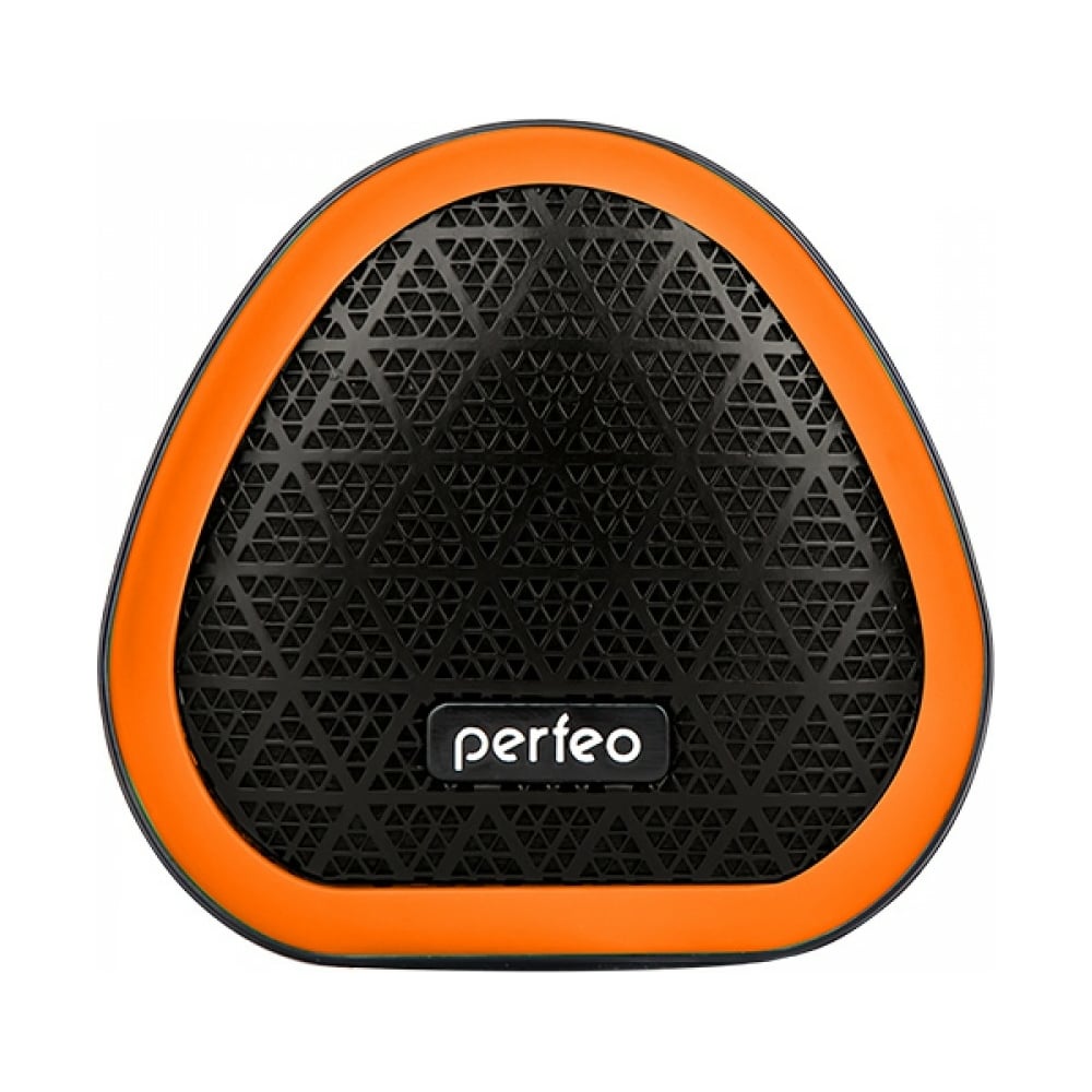Bluetooth-колонка Perfeo TRIANGLE, черная/оранжевая, 30013685 - выгодная цена, отзывы ...